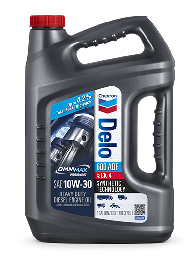 Chevron Delo® 600 ADF 10W-30 Low Ash Diesel Engine Oil | Chevron ...